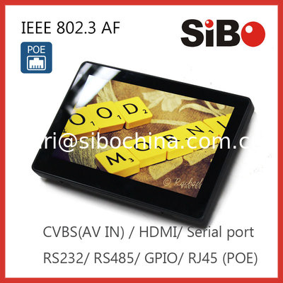 SIBO ring tablet Android 7&quot; on wall touch screen panel with sip intercom system supplier