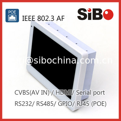 In-Wall Flush Android POE tablet pc with Serial ports RS232 RS485 supplier