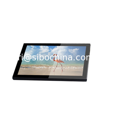 SIBO POE Wall MountedTablet With NFC Front Reader For Employee Attendance supplier