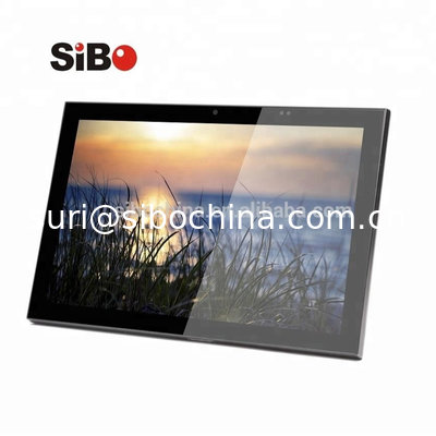 SIBO POE Wall MountedTablet With NFC Front Reader For Employee Attendance supplier