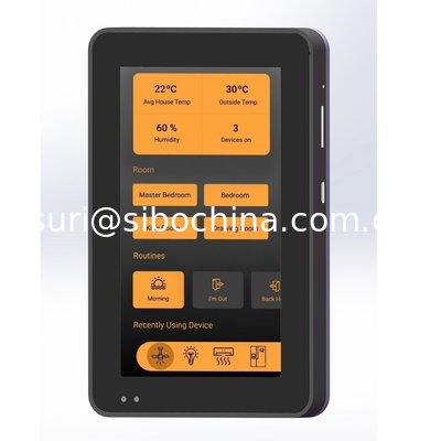 SIBO POE Android Touch Keypal With Zigbee Coordinator, Proximity Sensor supplier