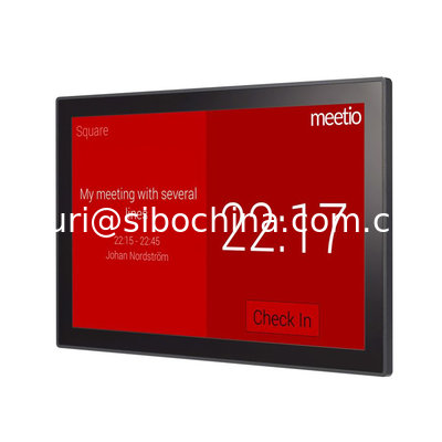 SIBO 10 Inches Wall Mounted Touch Tablet With POE Power And LED Light Bars For Meeting Room Ordering supplier